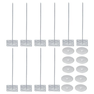 Perforated Self Stick Insulation Pins, 150pcs Insulating Nails, 1.5 ...