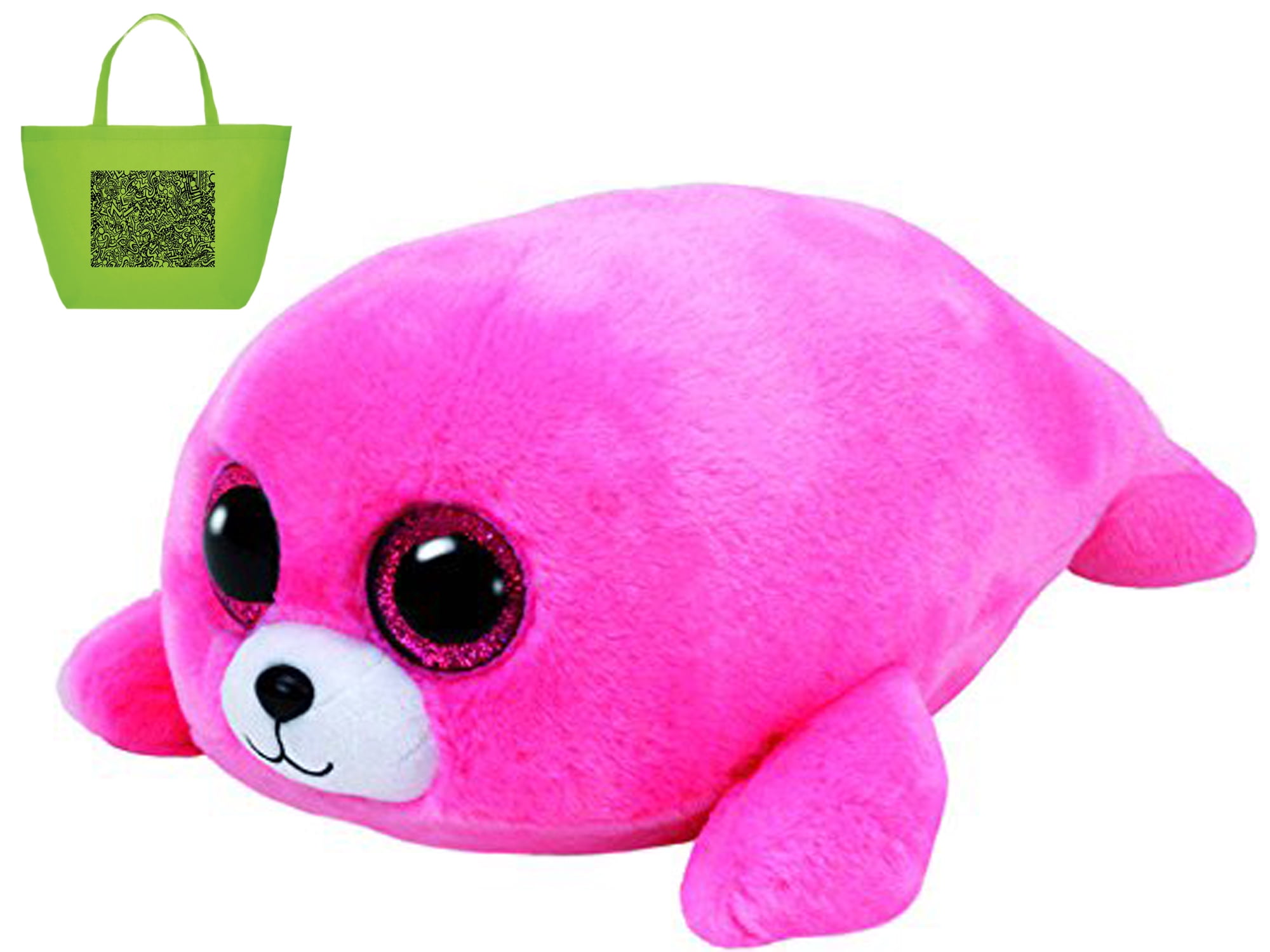 Ty Beanie Boo Buddy Pierre the Seal & Doodle Tote Bundle Set - Walmart.com