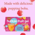Del Monte Bubble Fruit Pineapple Gel Tropical Fruit Cup Snack with ...
