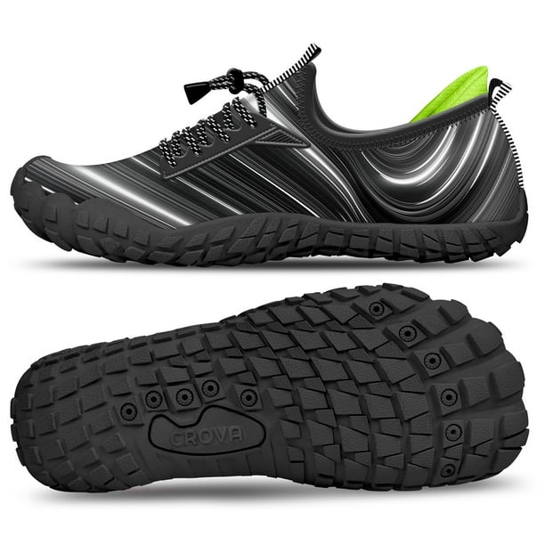 Zapatos acuáticos CROVA con empuñaduras de tacón integradas para niños ...