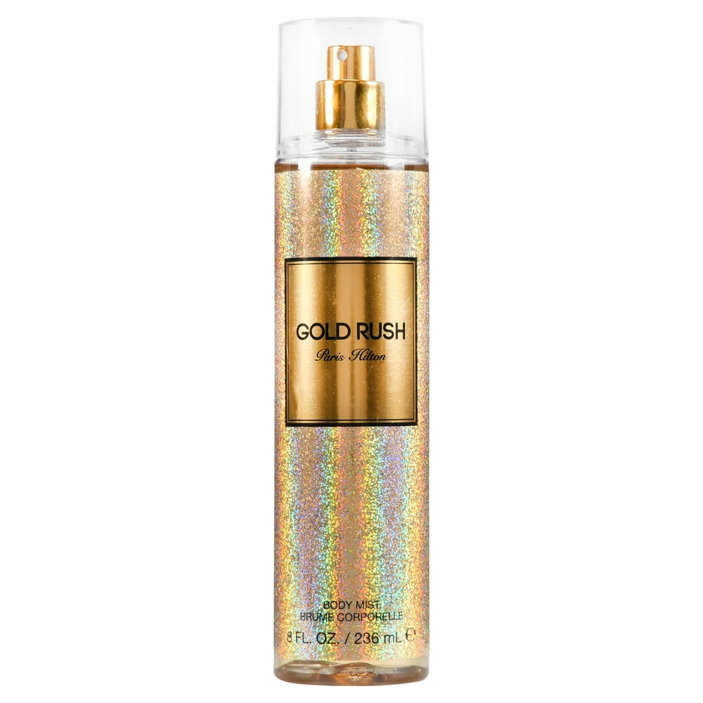 Paris Hilton Gold Rush Body Spray for Women, 8 Oz - Walmart.com ...