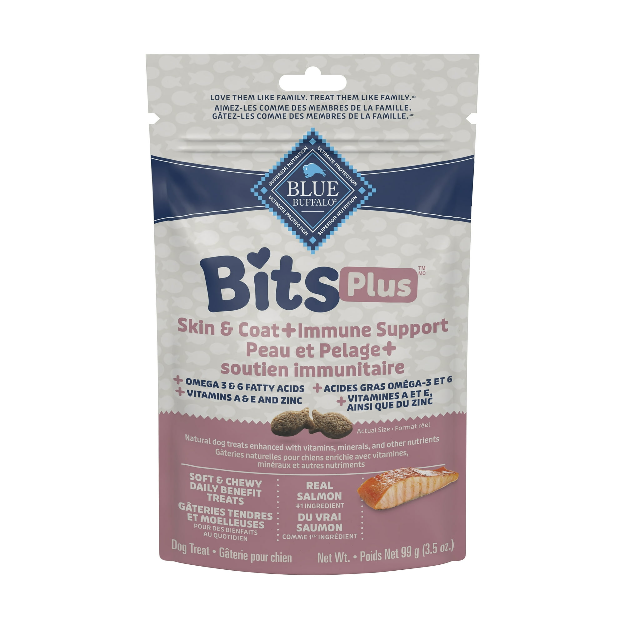 Click here for Blue Buffalo Bits Skin & Coat & Immunity Salmon Do... prices