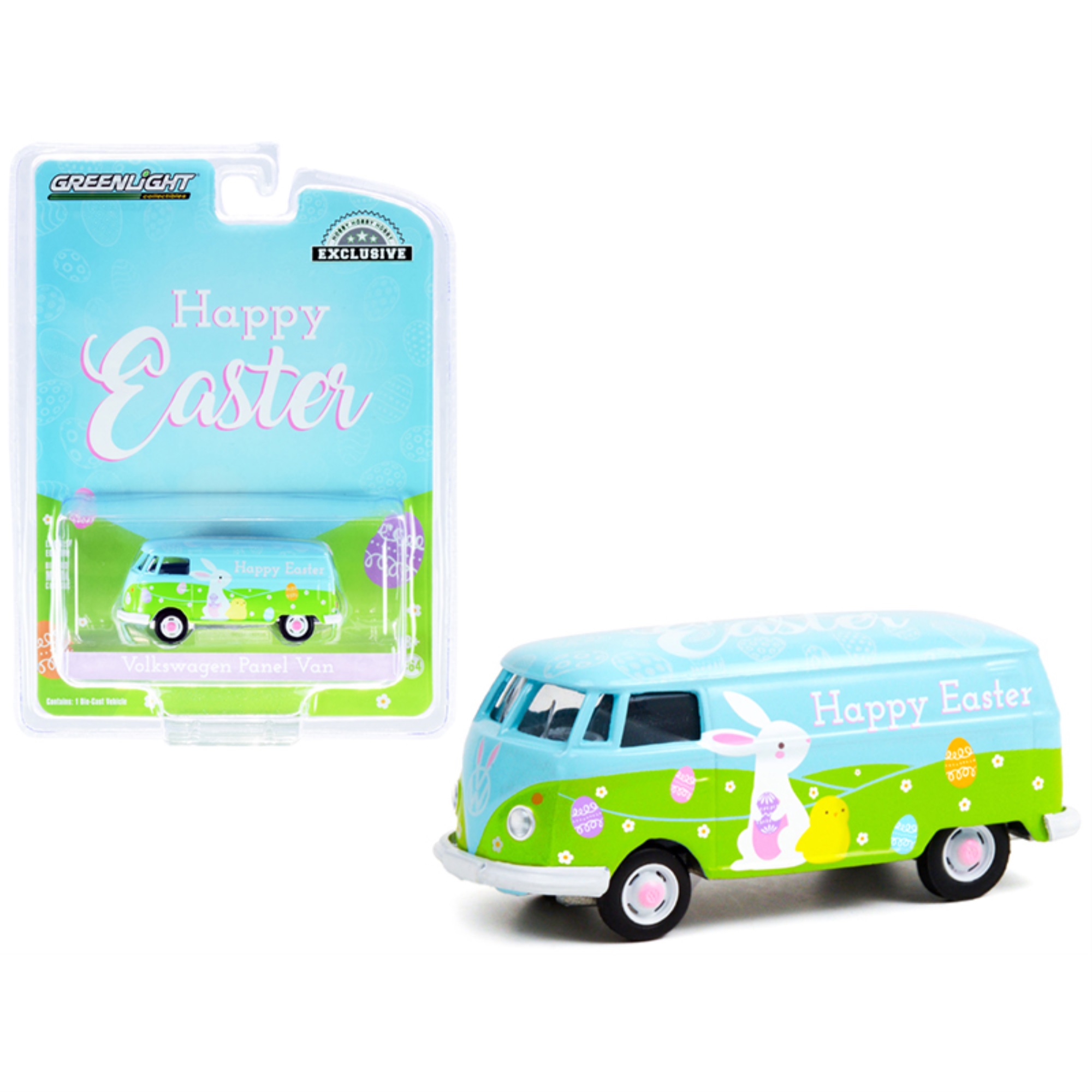 Volkswagen Panel Van "Happy Easter 2021" "Hobby Exclusive" 1/64 Diecast ...