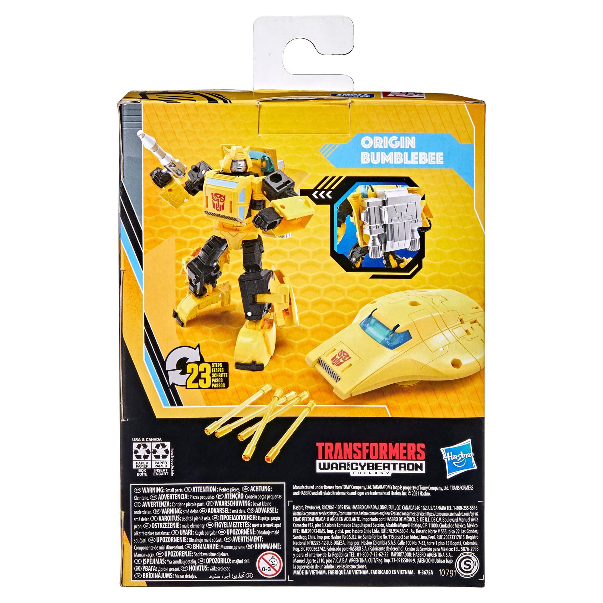 Transformers War For Cybertron Bumblebee Toy