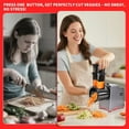 Electric Cheese Grater, 250W Electric Professional Salad Maker ...