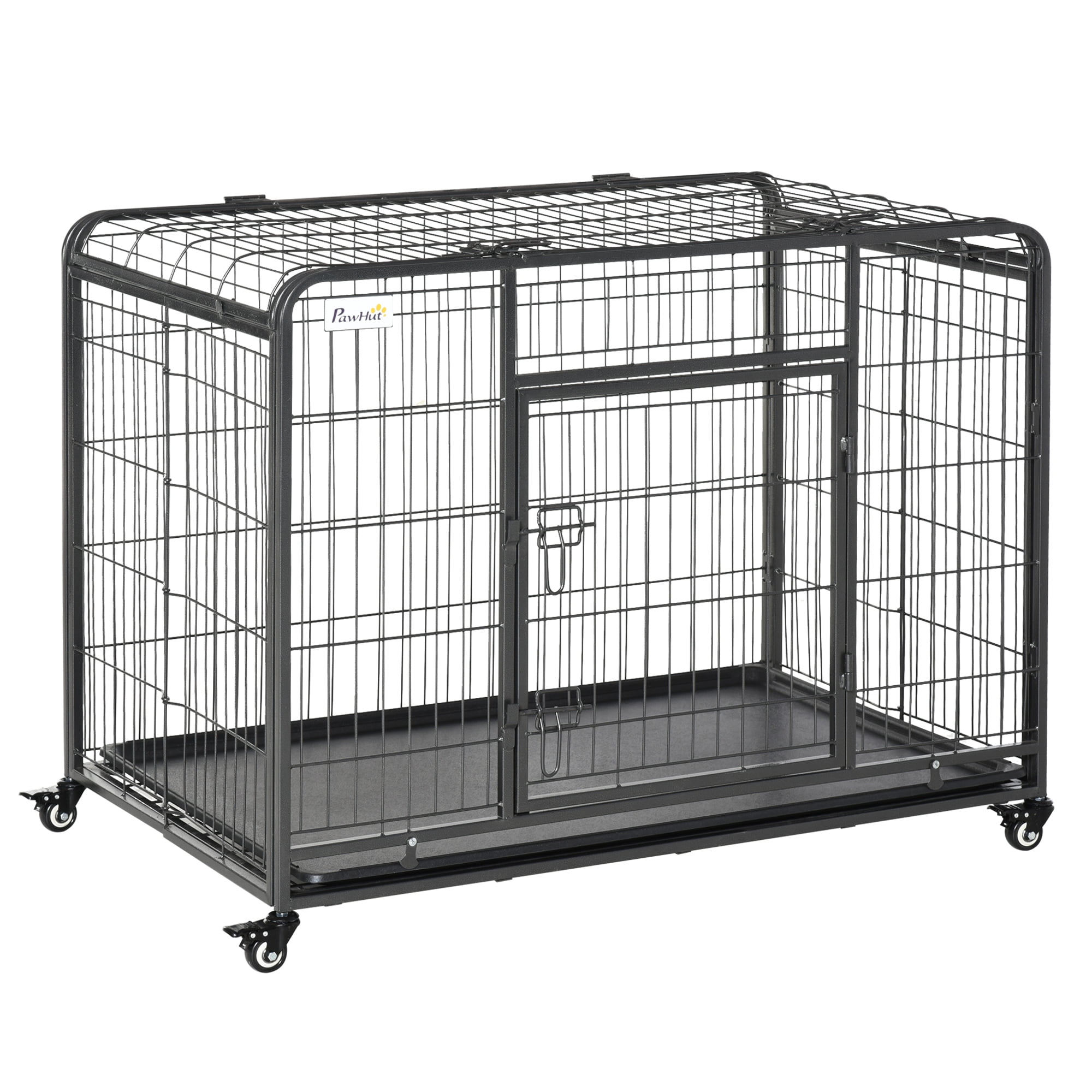Click here for Pawhut Folding Heavy Duty Dog Crate Large Sized Do... prices