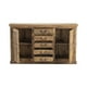 Bengal Manor Mango Wood 5 Drawer 2 Door Sideboard - Walmart.com