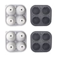 2026 Silicone Ice Ball Mold Tray - 2.2 Inch Large Sphere Ice Balls for ...