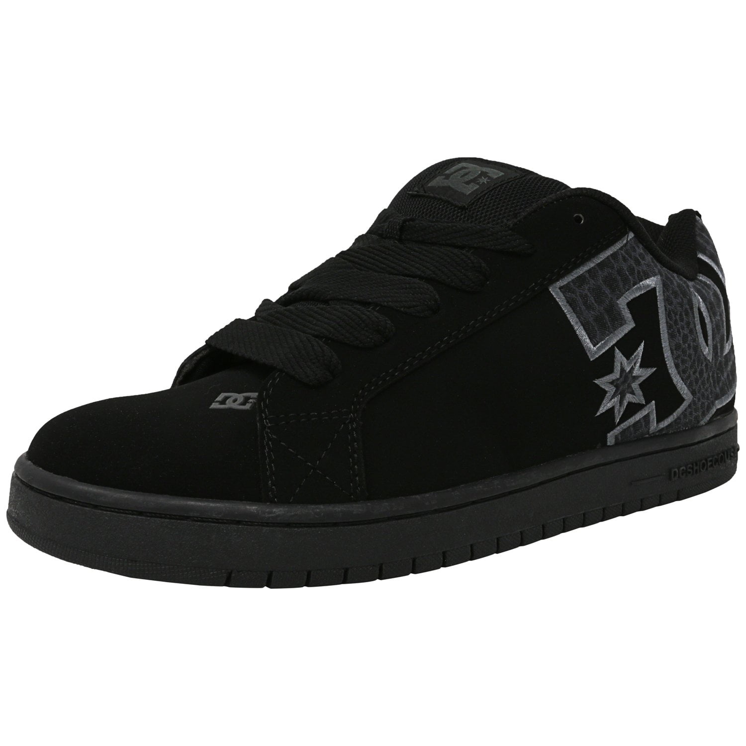 Dc Men's Court Graffik Black / Grey Ankle-High Skateboarding Shoe - 11 ...