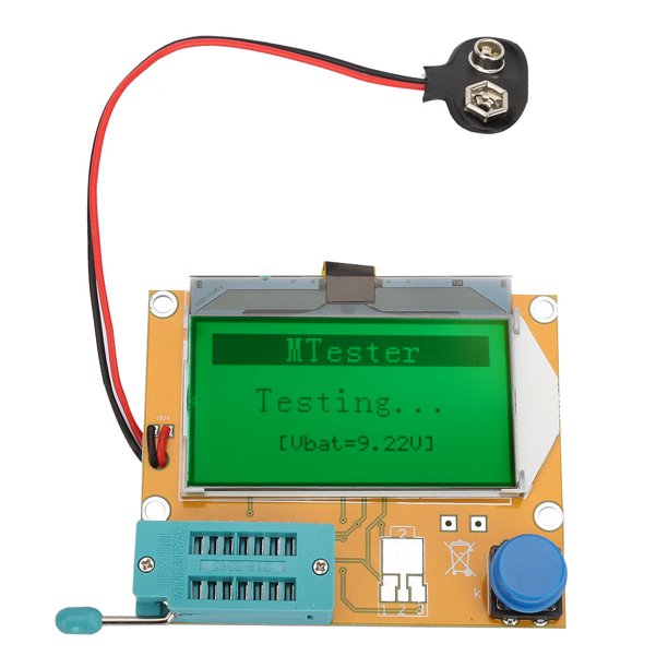 Graphic Transistor Resistor Meter Capacitor Inductor ESR Meter ...