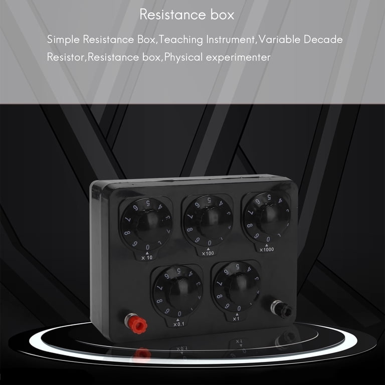 Decade Resistance Box Diagram Jio 0-9999.9 Ohm Variable Resistance Box ...