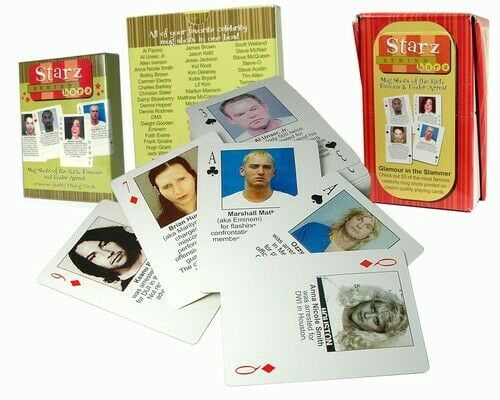 Starz Behind Barz Collectible Celebrity Playing Cards Deck - Brand New ...
