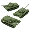 TimMee Toy Tanks for Kids, 3pc Military Set, OD Green, Made in USA ...