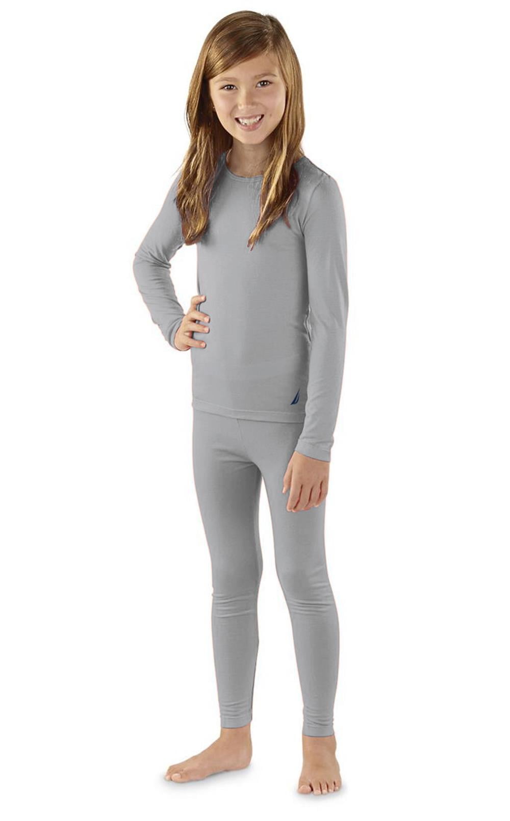 Nautica Girls 4-18 Long Sleeve Thermal Base Layer Set - Walmart.com