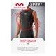 McDavid Sport Compression Tank Shirt, Black, Adult Unisex Extra Large ...