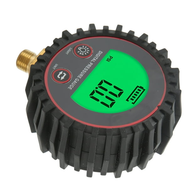Car Air Pressure Gauge, 3 To 255 PSI 4 Units Switchable Digital ...