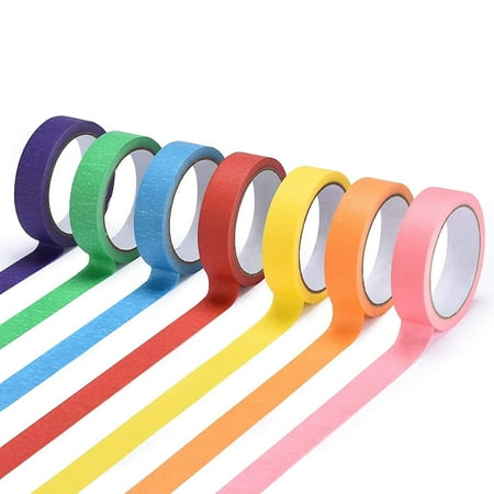 Paper Tape, Colored Tape | For Art Lab Labeling | 25mm*20m (7 ...