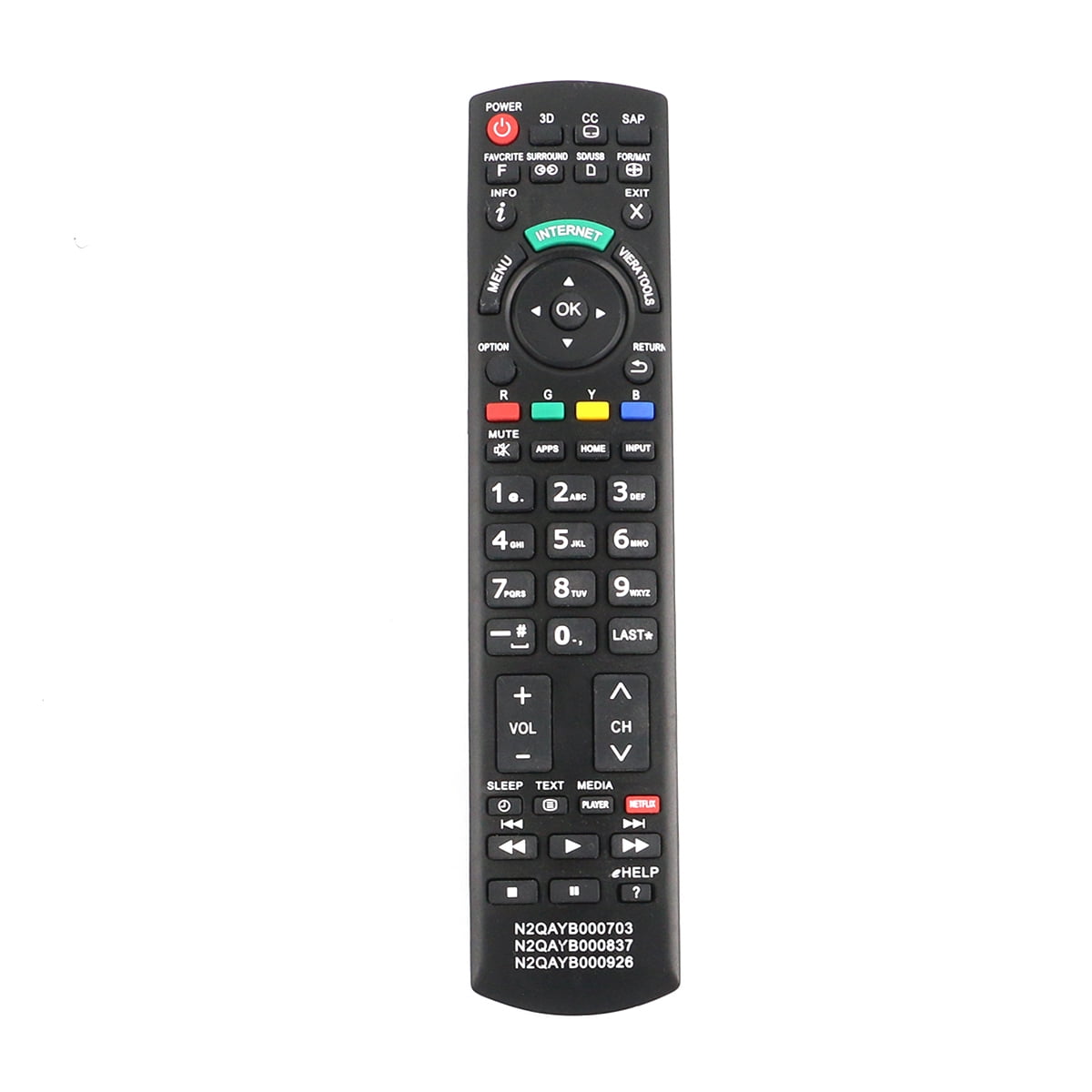 New N2QAYB000703 N2QAYB000837 N2QAYB000926 Remote Control fits For ...