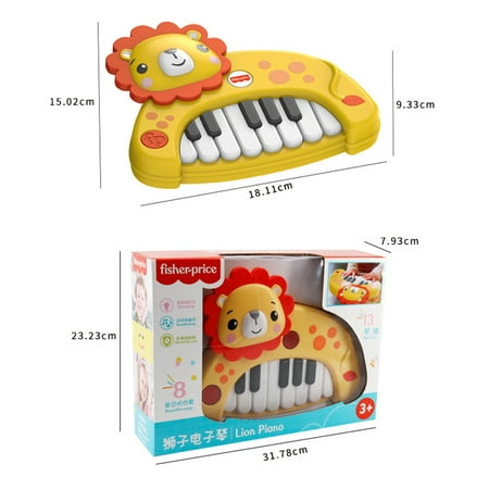 Ourlova Multifunctional Cartoon Animal Electronic Piano Musical ...