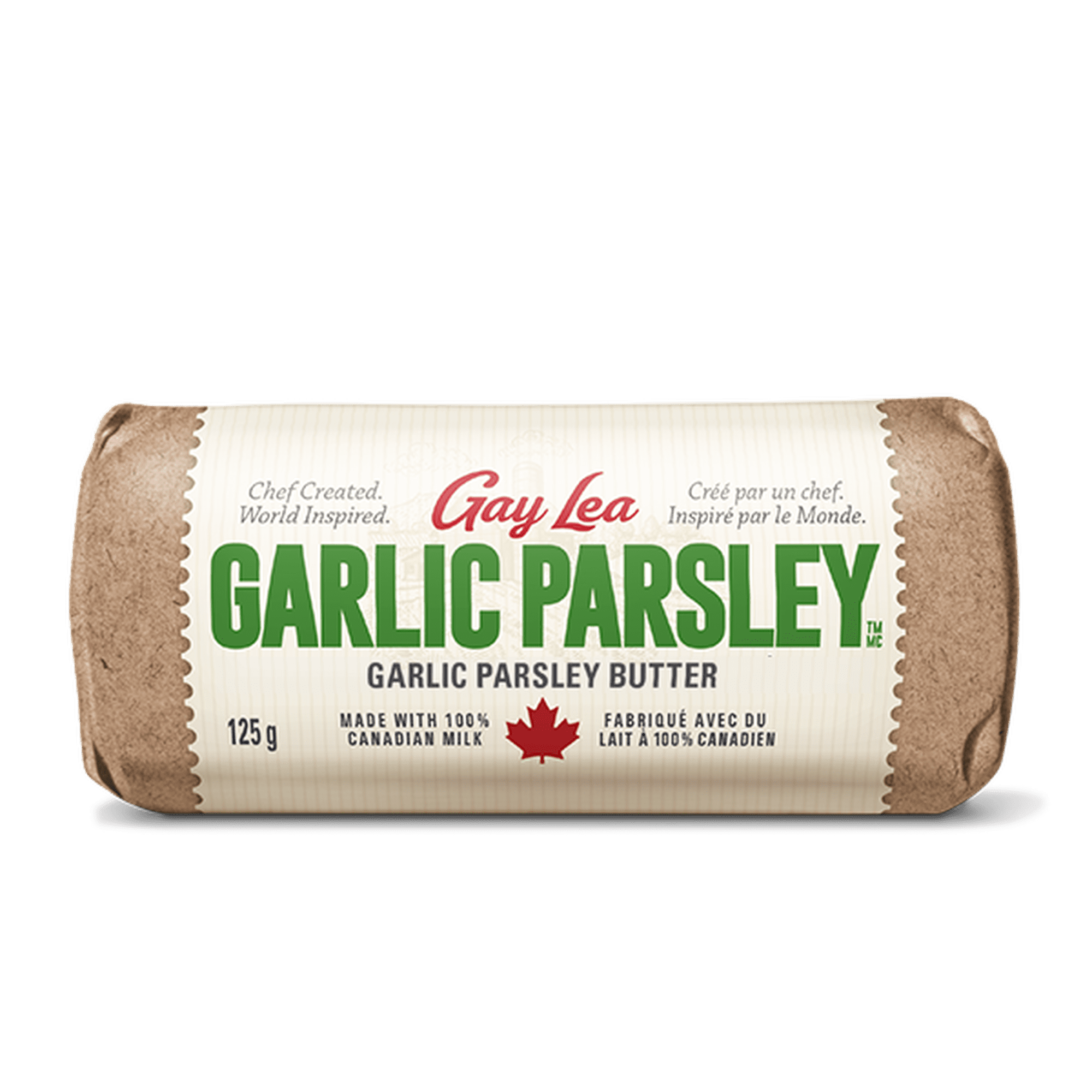 Click here for Gay Lea Garlic Parsley Butter Roll 125g 125g prices