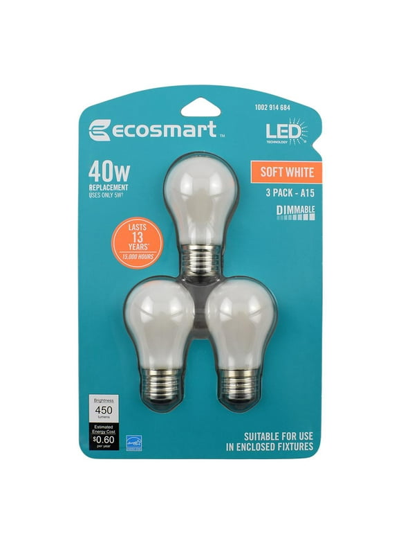EcoSmart LED Light Bulbs - Walmart.com