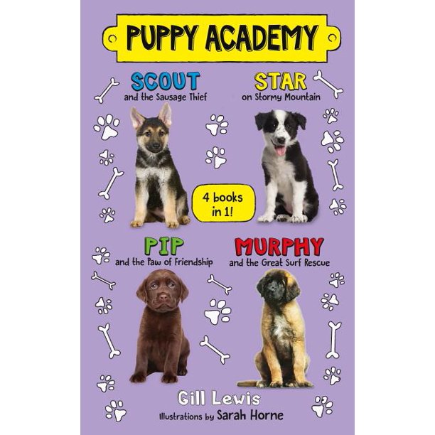 Puppy Academy Bindup Books 1-4: Scout and the Sausage Thief, Star on ...