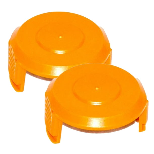 Worx (2 Pack) Cordless Trimmer Edger WA6531 Spool Cap Cover # 50006531 ...