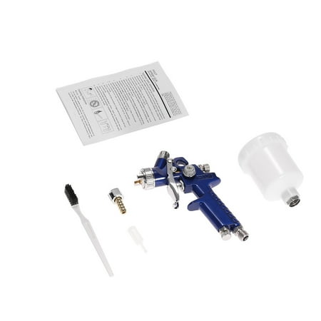 Airbrush Kit HVLP Air Spray Touch Up Paint Sprayer Gravity Feed Air ...