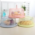 destyer Cake Carrier with Handle, Round Cake Box with Snap Locks ...