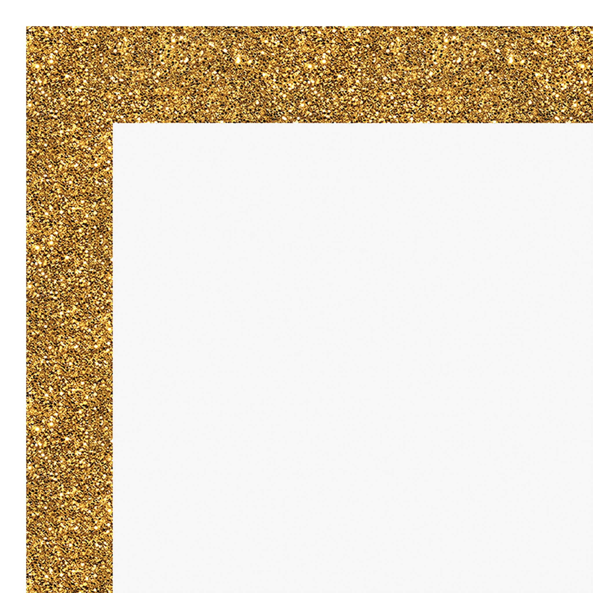 Royal Brites Ultra-Brite Glitter Frame Poster Board - Gold Glitter, 22 ...