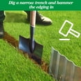 6 Inch x 20 FT Garden Corrugated Metal Landscape Edging,Sturdy ...