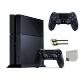Pre-Owned Sony PlayStation 4 500GB Gaming Console Black 2 Controller ...
