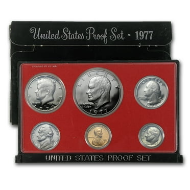 1977 U.S. Mint Set - Brilliant Uncirculated Coins from Denver and ...
