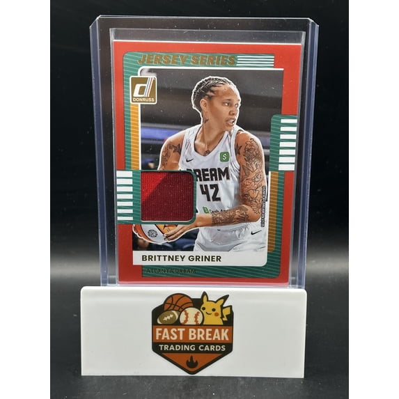 2025 Panini Donruss Jersey Series Brittney Griner #50 Red Clothing ...