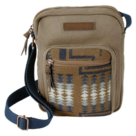 Pendleton crossbody Satchel, Harding Tan, one Size | Walmart Canada