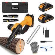 Earthwise LCS32010 10" 20-Volt Lithium Ion Cordless Electric Chain Saw ...