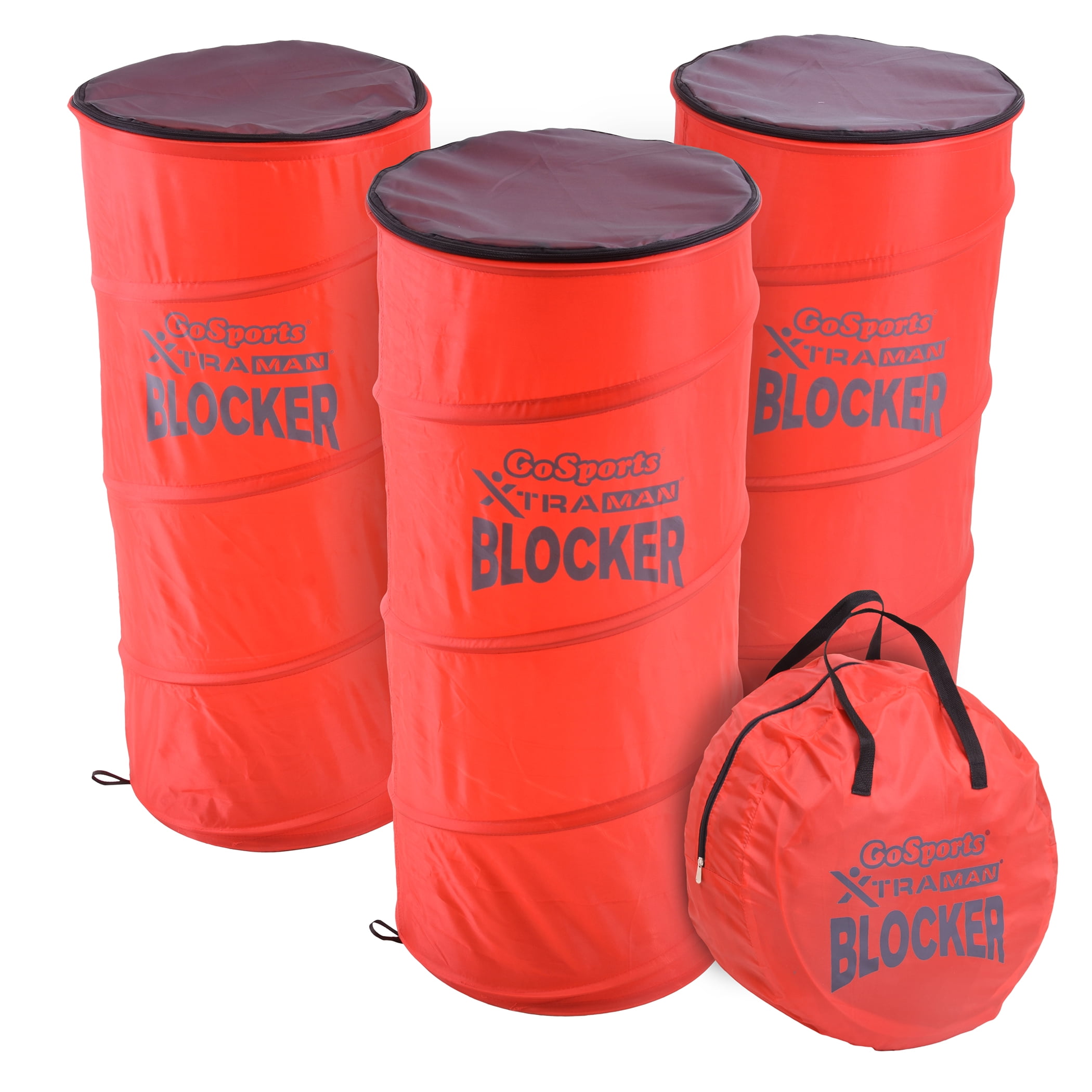 GoSports XTRAMAN Blocker Pop-Up Defenders 3 Pack - Safely Simulate ...