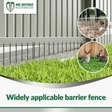 "Easy-Install Dig Defence 10-Pack Large Animal Barrier, Galvanized ...
