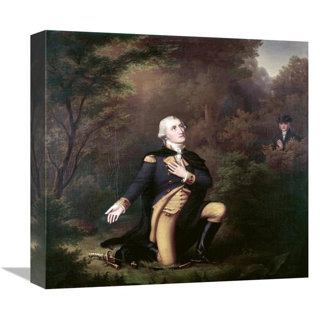 16 in. George Washington in Prayer at Valley Forge Art Print - Paul ...