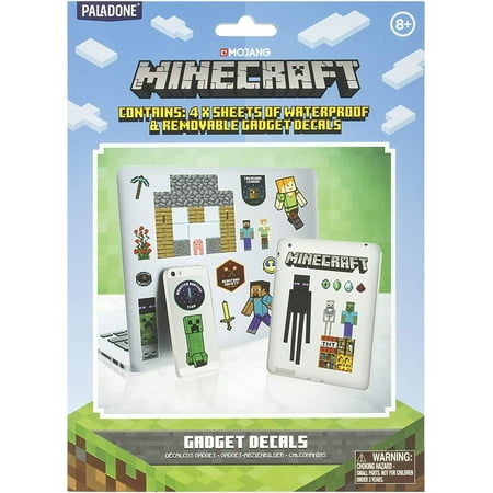 Minecraft Gadgets Decal Stickers | 4 Sheets | Walmart Canada