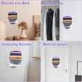 BOKYAN Floating Acrylic Baseball Cap Hat Organizer Rack, Wall Mounted ...