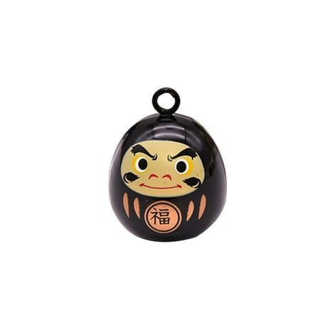 Daruma Bells Pendant Accessories Seal Bright Colored Japanese Water ...