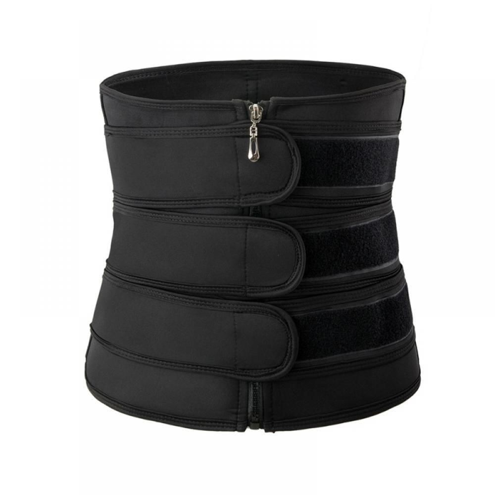 Women's Neoprene Sauna Breasted Waist Training Corset Tunic Belt Loss ...
