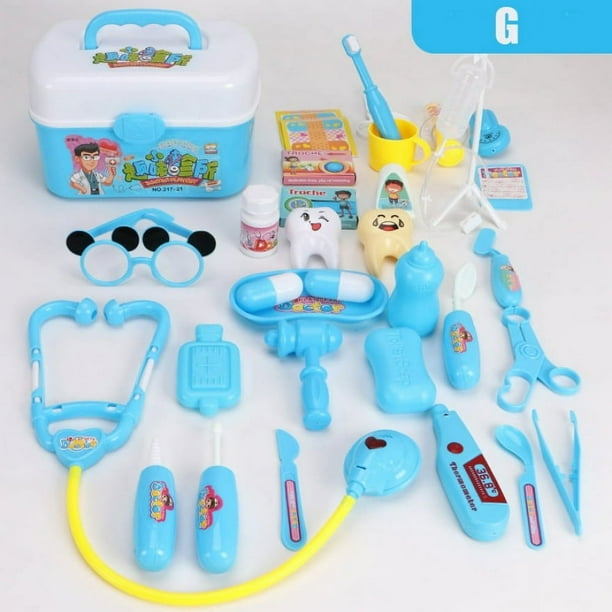 PENGXIANG 1 Set Kids Doctor Sets Toy Role Play Stethoscope for Children ...