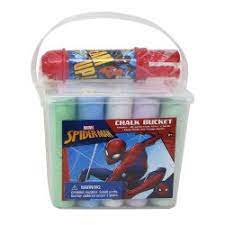 Spiderman Chalk Bucket - Walmart.com
