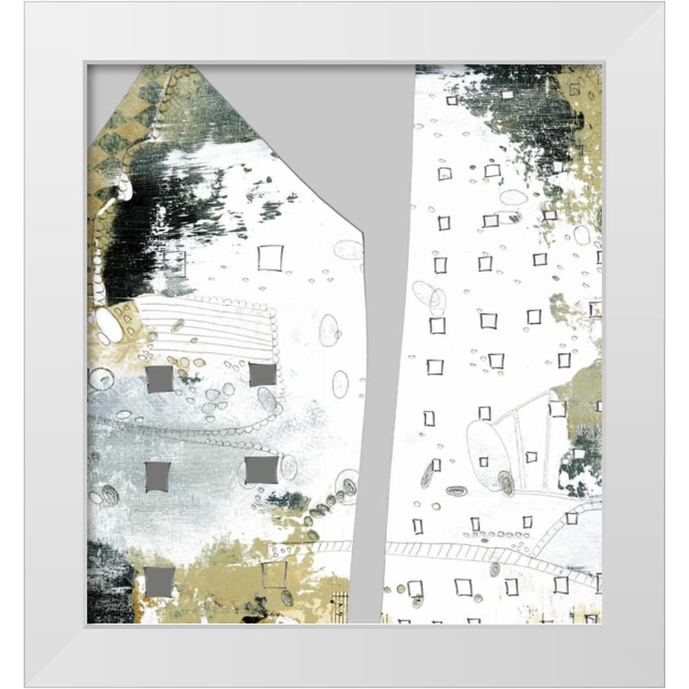 Ogren, Sarah 26x28 White Modern Wood Framed Museum Art Print Titled ...