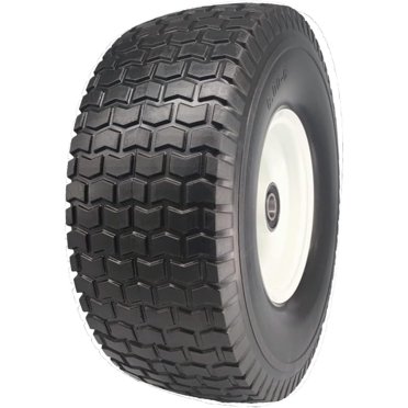 2 Pack Pneumatic Air Filled Tires, 10 Inch Tire Wheel for Hand Truck, 4 ...