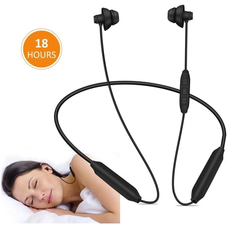 Bluetooth Sleep Headphones - Bluetooth 4.2 Wireless Soft in-Ear ...