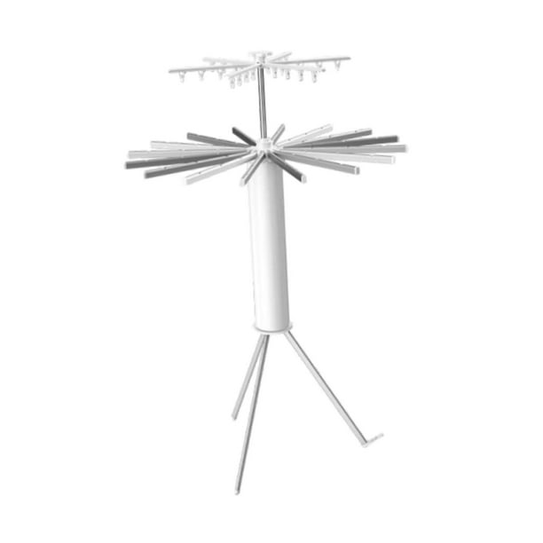 Tendedero de ropa con trípode cilíndrico, tendedero de ropa compacto y ...