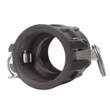 Bee Valve 1 1/2" x 1 1/2" PVC Camlock Fittings - Plastic Hose Coupler ...